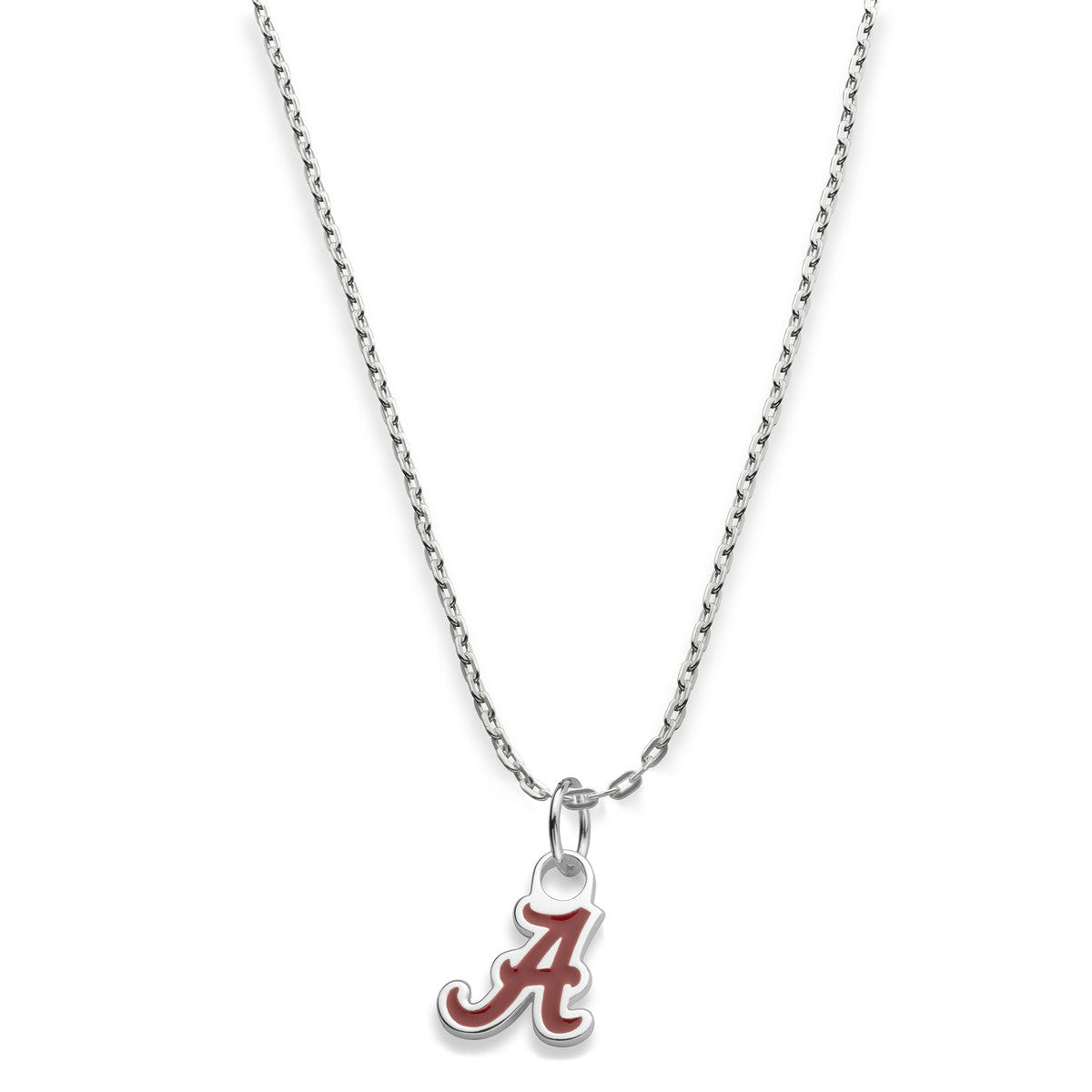Alabama Sterling Silver Necklace with Enamel Charm | M.LaHart & Co.