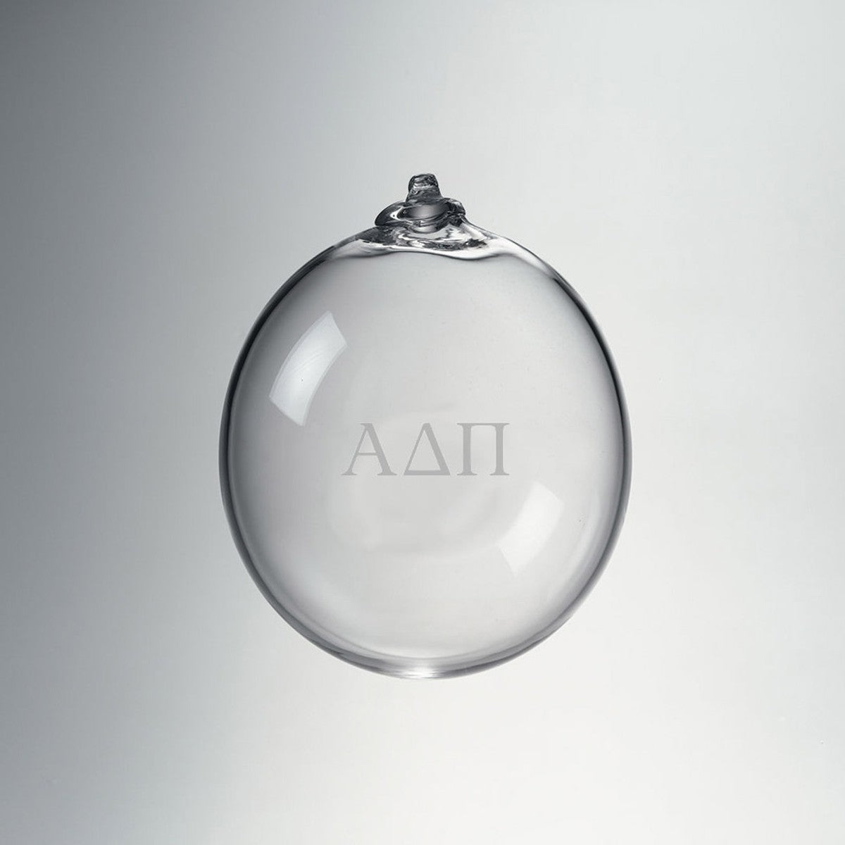 Alpha Delta Pi Glass Ornament by Simon Pearce | M.LaHart & Co.