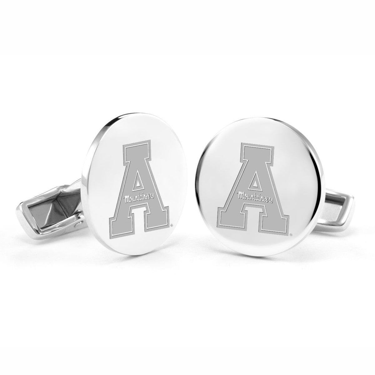 Appalachian State Cufflinks in Sterling Silver | M.LaHart & Co.