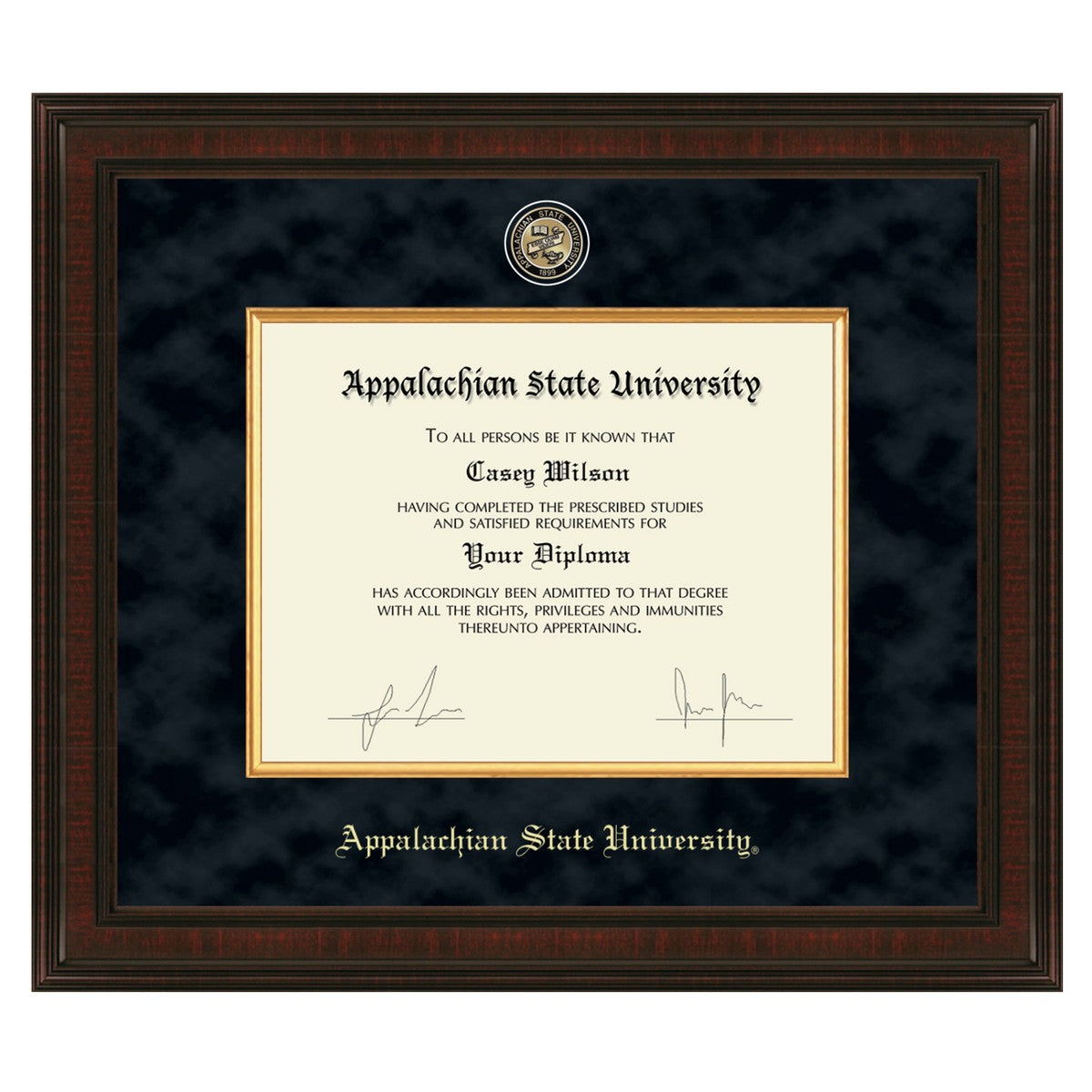 Appalachian State Diploma Frame - Excelsior | M.LaHart & Co.