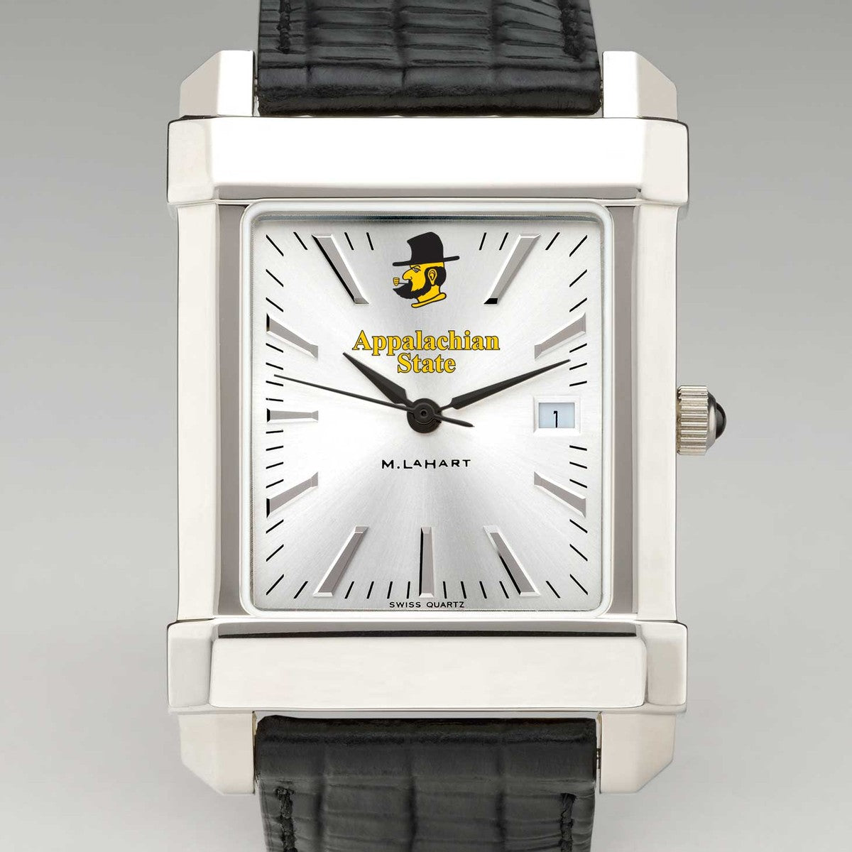 Appalachian State Men's Collegiate Watch with Leather Strap | M.LaHart ...