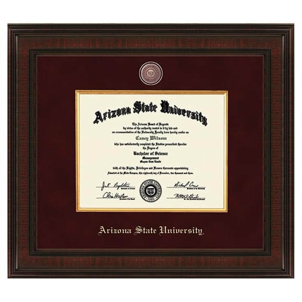 Arizona State Diploma Frame - Excelsior Graduation Gift | M.LaHart & Co.