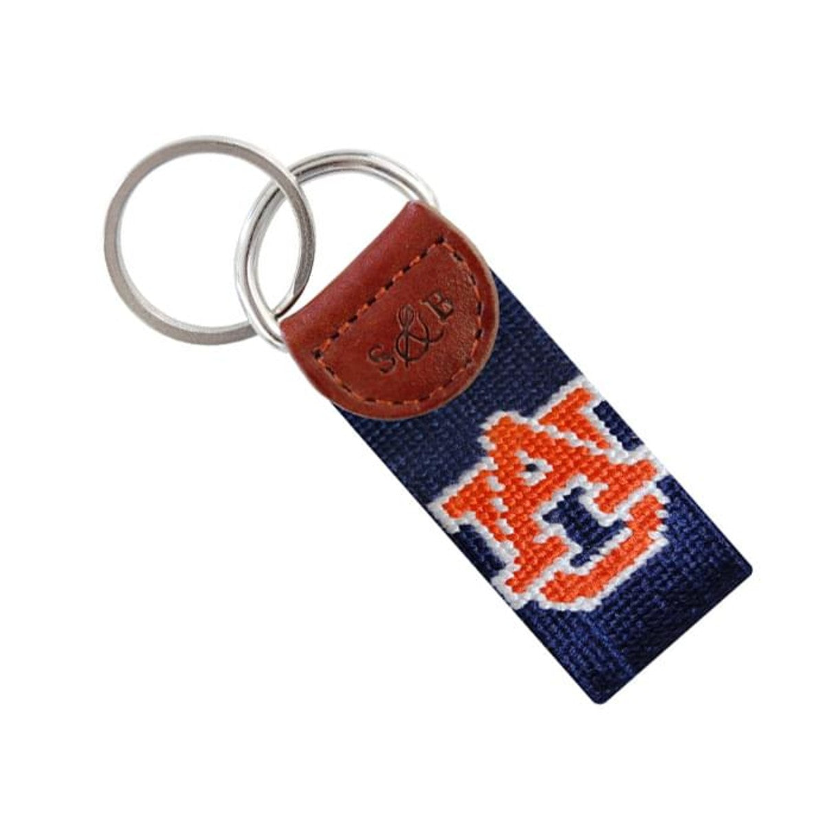 Auburn Cotton Key Fob | M.LaHart & Co.