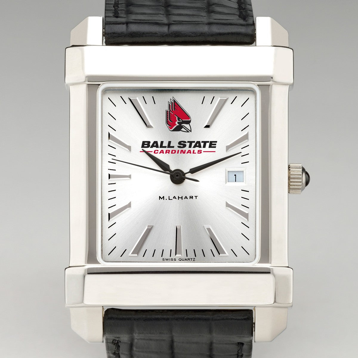Ball State Men's Collegiate Watch with Leather Strap | M.LaHart & Co.