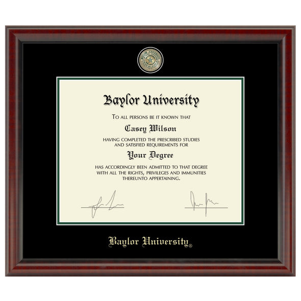 Official Baylor Diploma Frame, the Masterpiece | M.LaHart & Co.