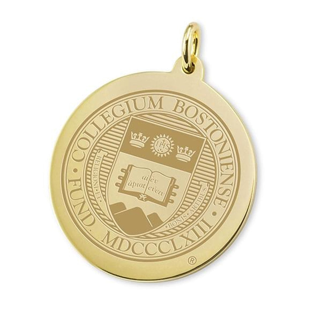 Boston College 14K Gold Charm - Graduation Gift Selection | M.LaHart & Co.