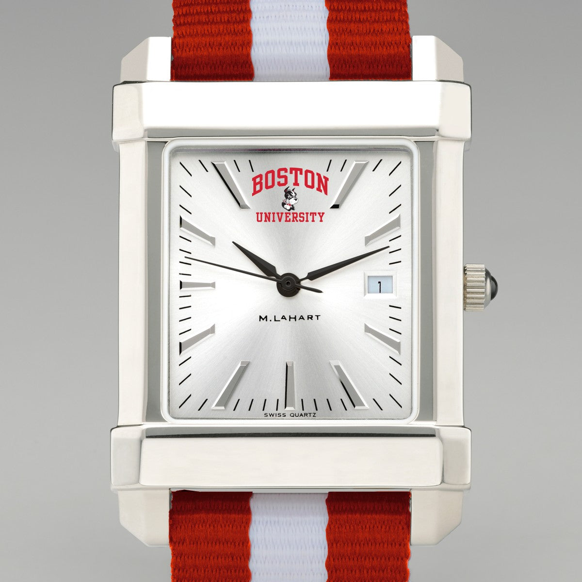 Boston University Collegiate Watch with RAF Nylon Strap for Men | M ...