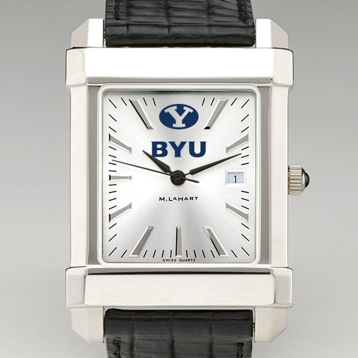 Brigham Young University Men's Collegiate Watch with Leather Strap | M ...