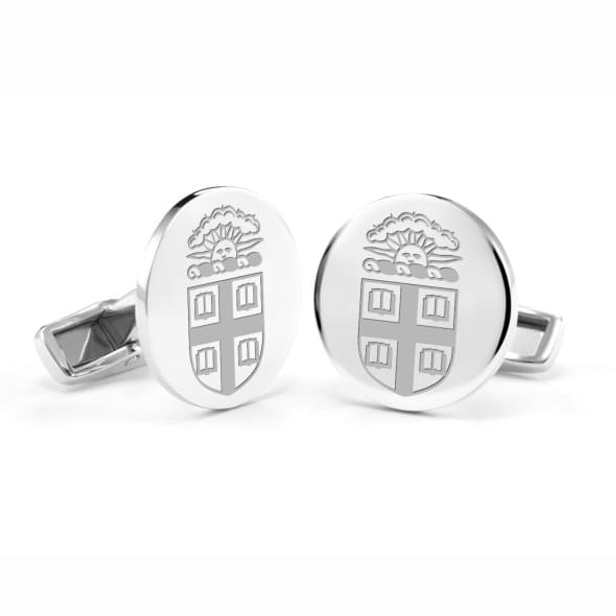 Brown University Cufflinks in Sterling Silver | M.LaHart & Co.