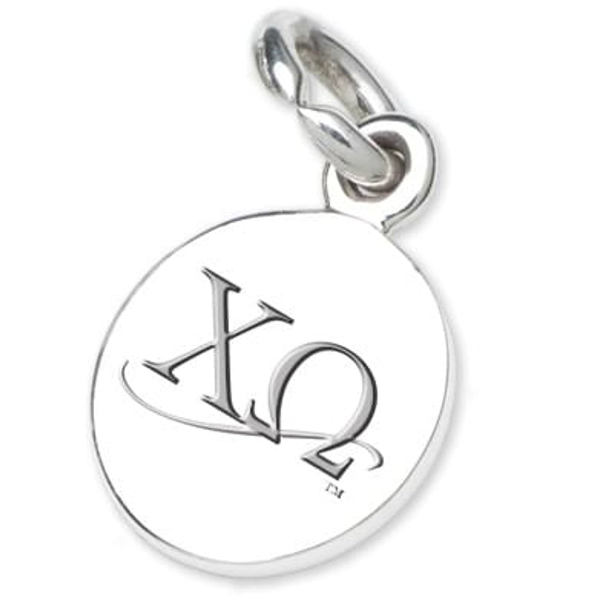 Chi Omega Sterling Silver Charm | M.LaHart & Co.