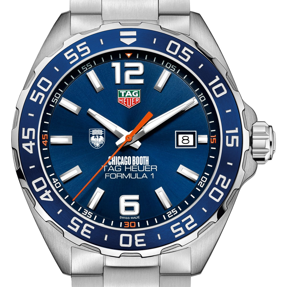 Chicago Booth Men's TAG Heuer Formula 1 with Blue Dial & Bezel | M ...