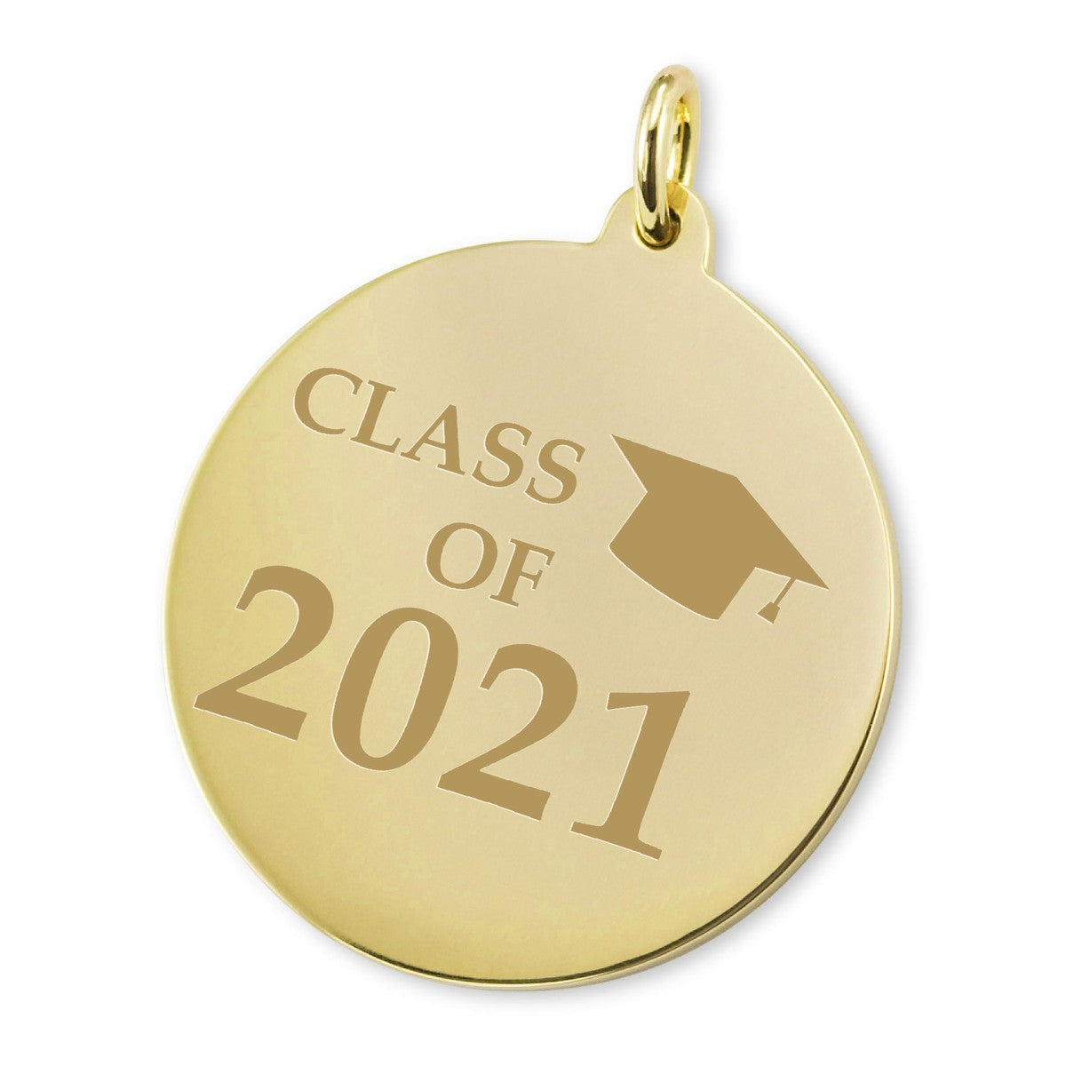 Class of 2021 14K Gold Charm - Graduation Gift Selection | M.LaHart & Co.