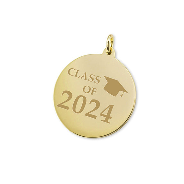 Class of 2024 14K Gold Charm - Graduation Gift Selection | M.LaHart & Co.