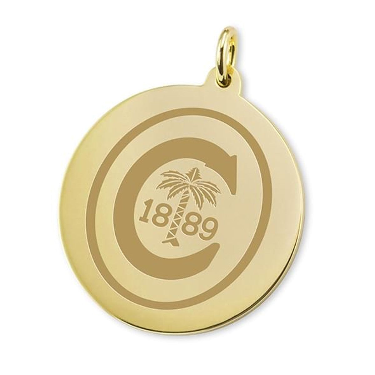 Clemson 14K Gold Charm - Graduation Gift Selection | M.LaHart & Co.