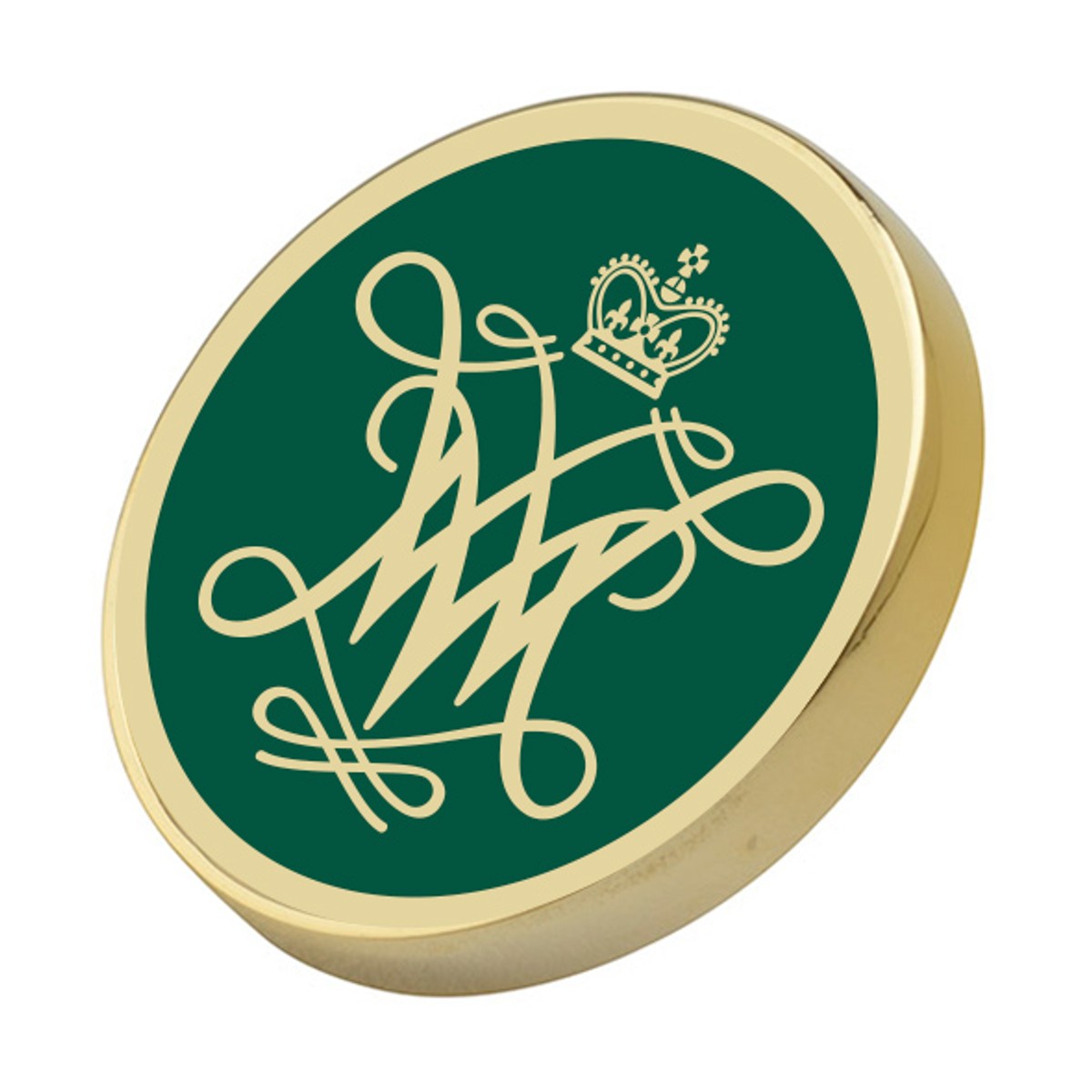 William & Mary Enamel Lapel Pin | M.LaHart & Co.