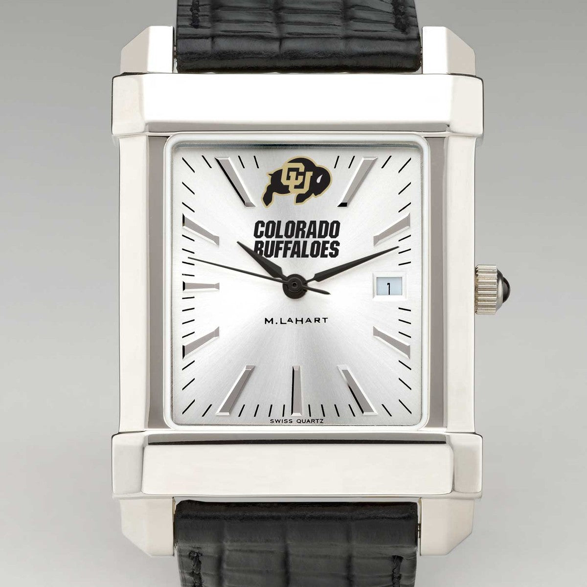 Colorado Men's Collegiate Watch with Leather Strap | M.LaHart & Co.