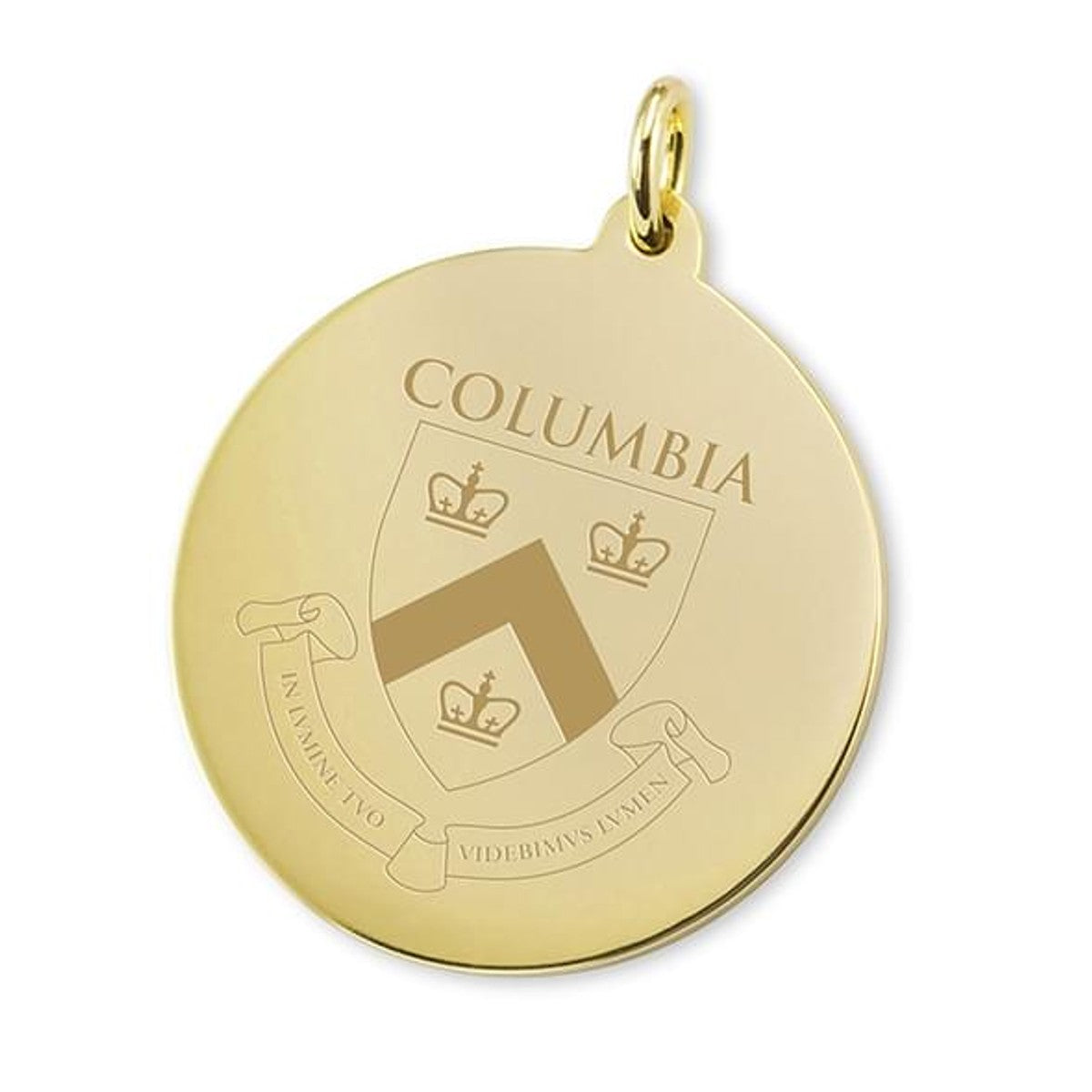Columbia University 18K Gold Individual Charm | M.LaHart & Co.