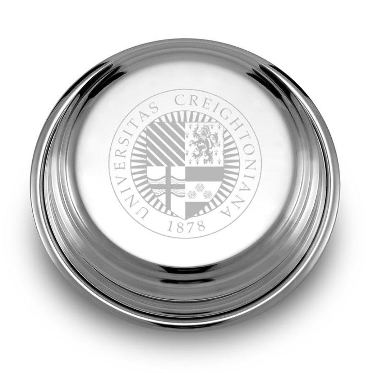 Creighton Pewter Paperweight | M.LaHart & Co.