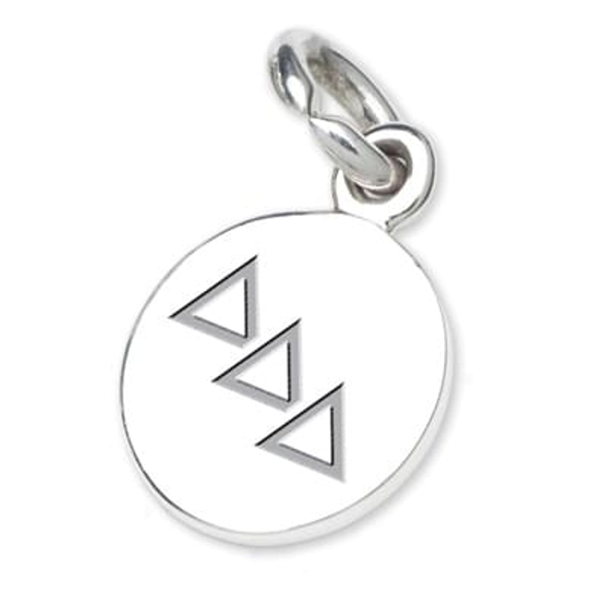 Delta Delta Delta Sterling Silver Charm | M.LaHart & Co.