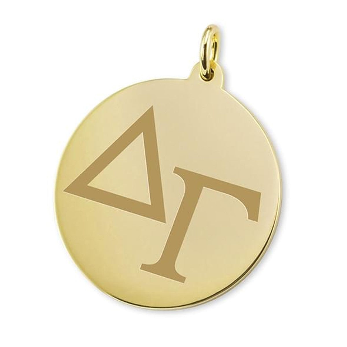Delta Gamma 18K Gold Charm | M.LaHart & Co.