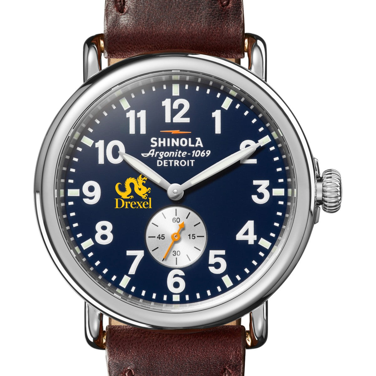 Drexel Shinola Watch, The Runwell 41 mm Midnight Blue Dial | M.LaHart & Co.