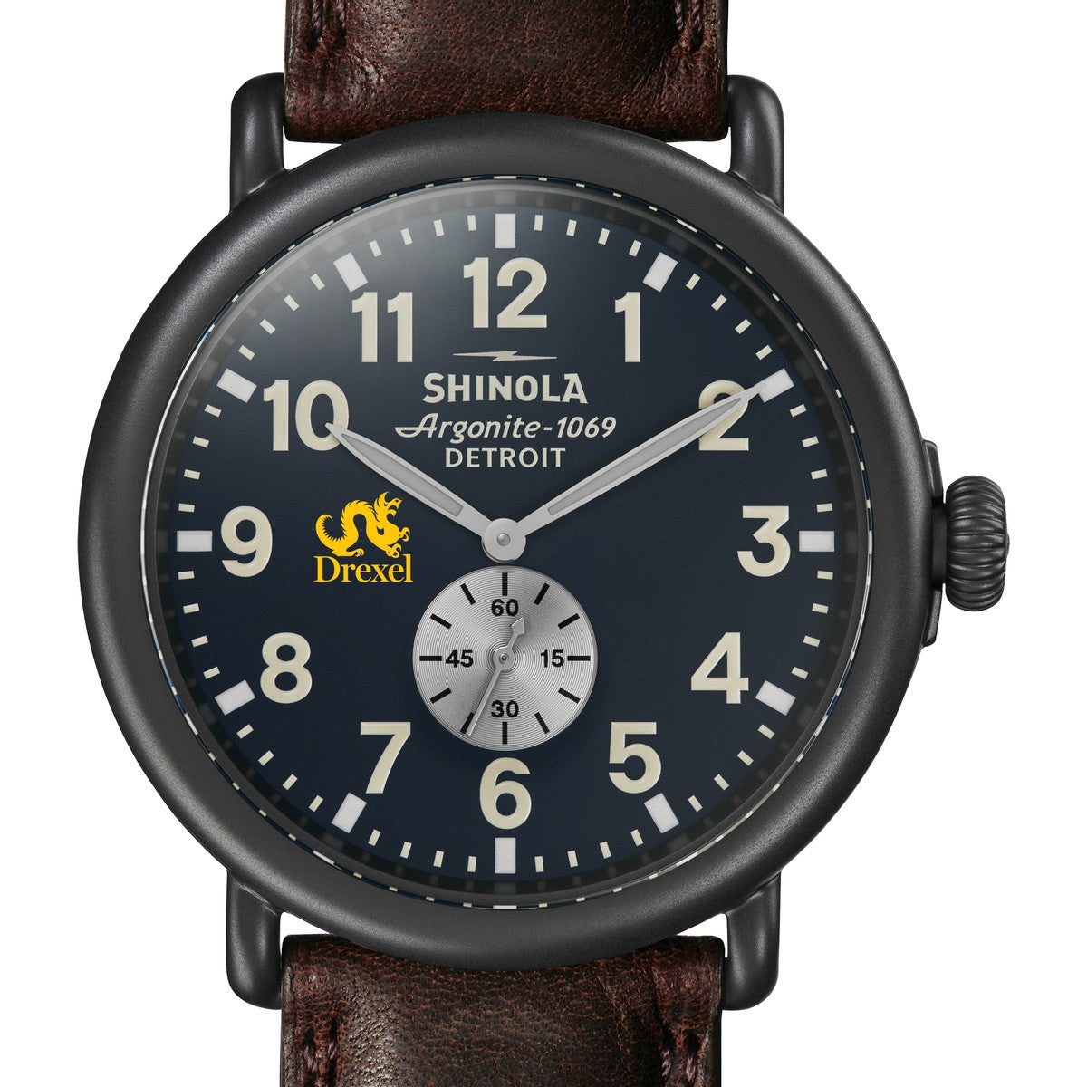 Drexel Shinola Watch, The Runwell 47 mm Midnight Blue Dial | M.LaHart & Co.