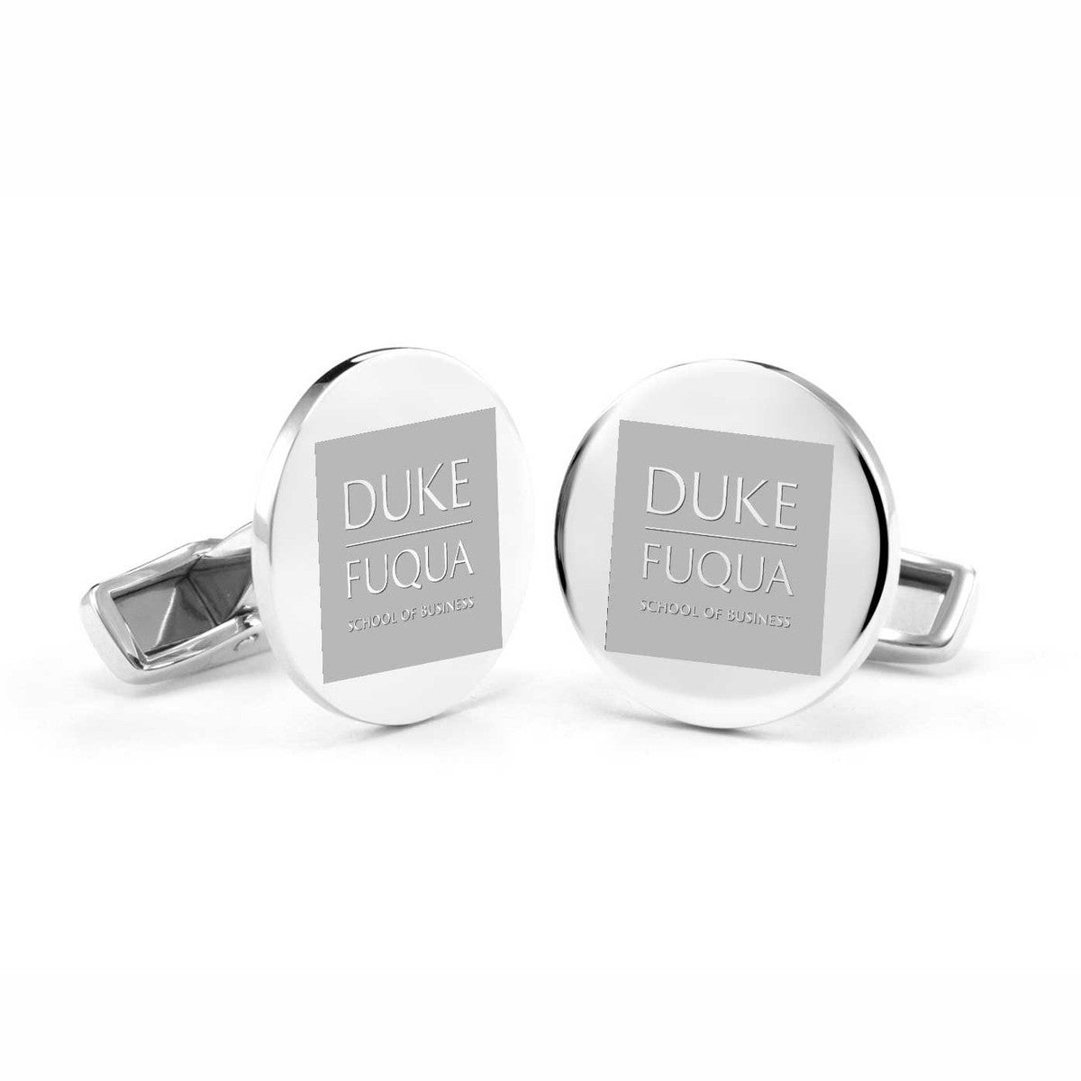 Duke Fuqua Cufflinks in Sterling Silver - Graduation Gift Selection | M ...