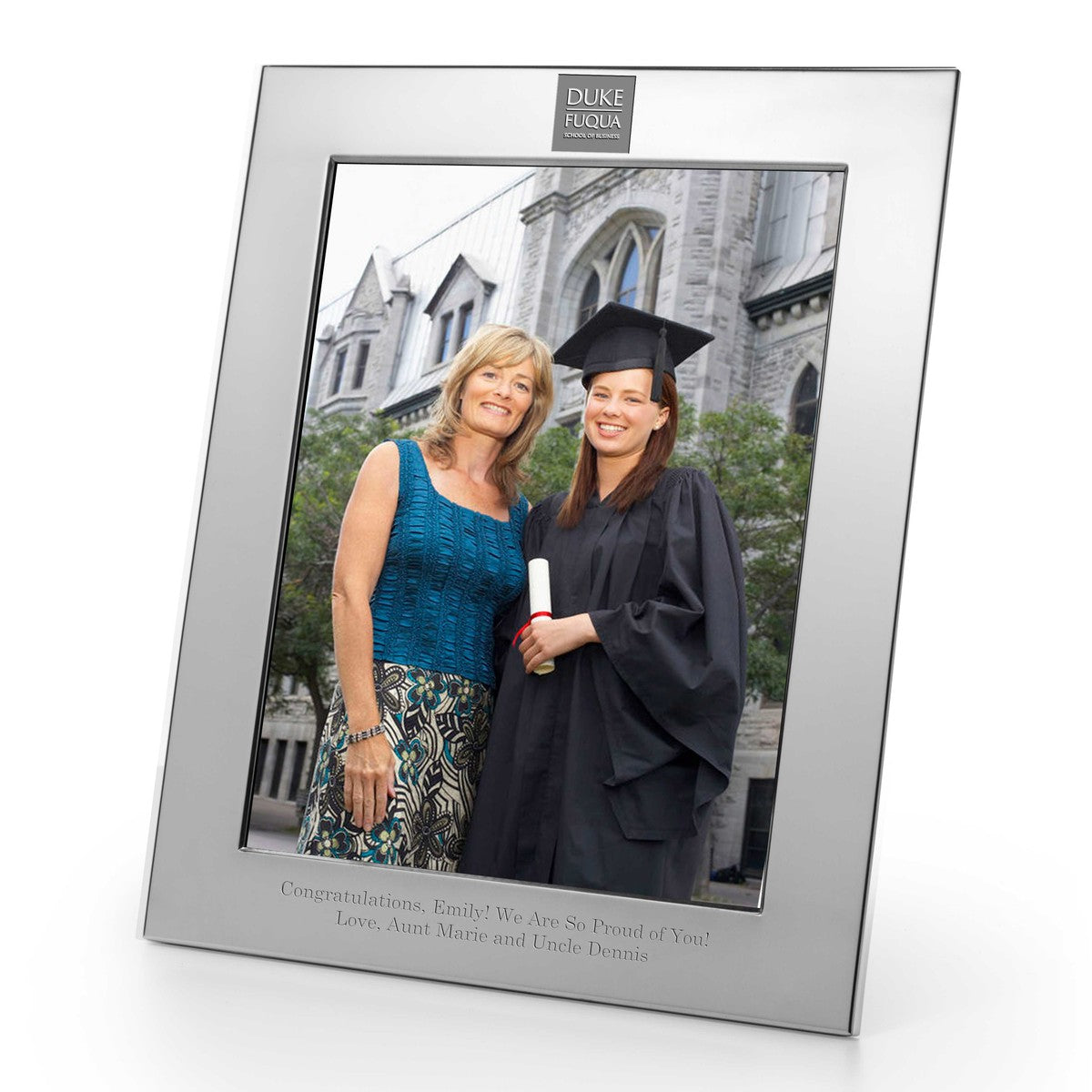 Duke Fuqua Polished Pewter 8x10 Picture Frame | M.LaHart & Co.