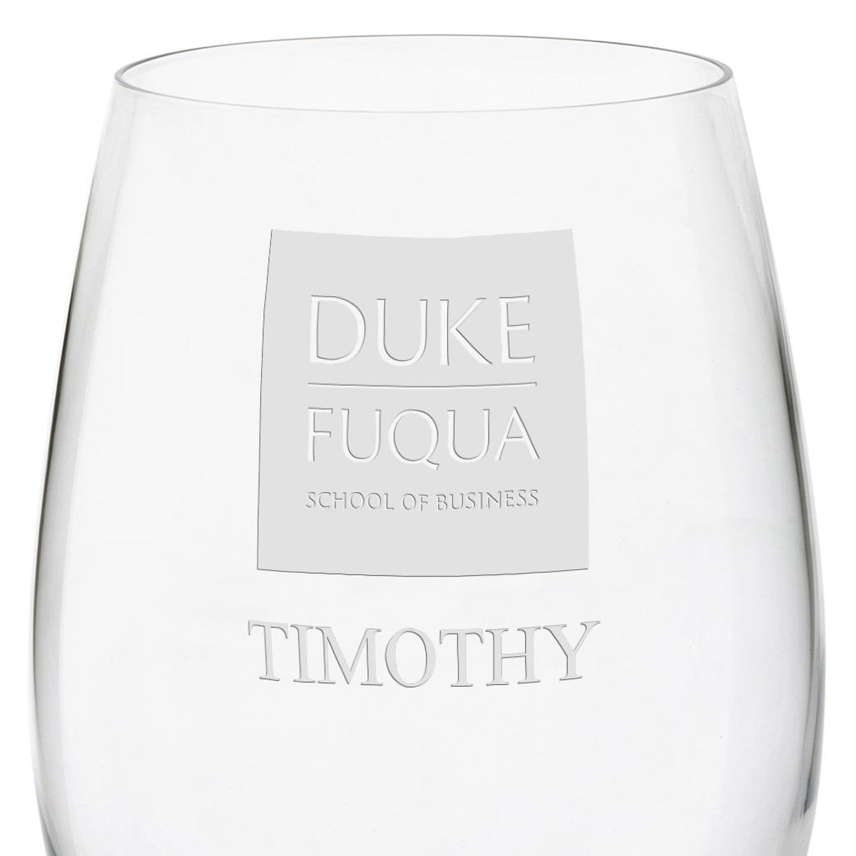 Duke Fuqua Red Wine Glasses - Set of 2 at M.LaHart & Co.