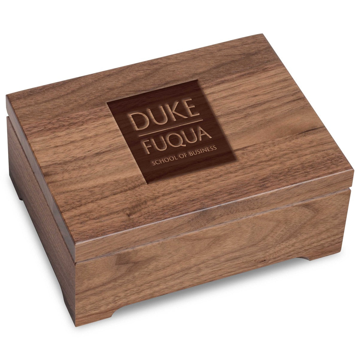 Duke Fuqua Solid Walnut Desk Box - Graduation Gift Selection | M.LaHart ...