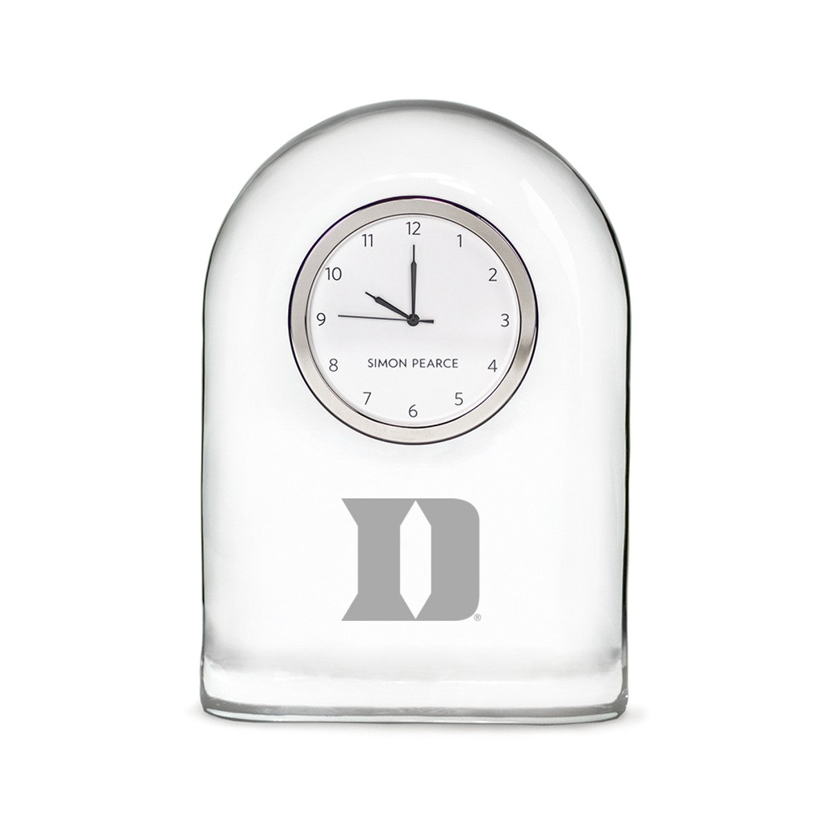 Duke Glass Clock by Simon Pearce | M.LaHart & Co.