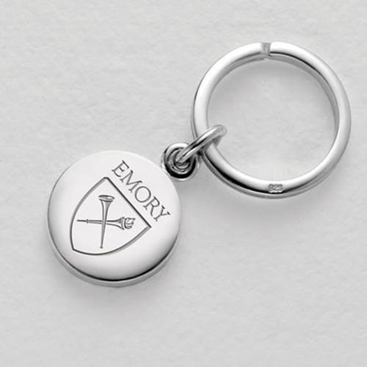 Emory Sterling Silver Insignia Key Ring - Graduation Gift Selection | M ...