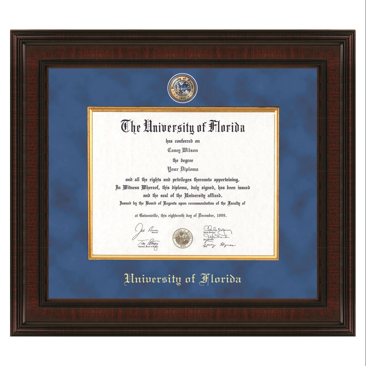 University of Florida Diploma Frame - Excelsior Graduation Gift | M ...