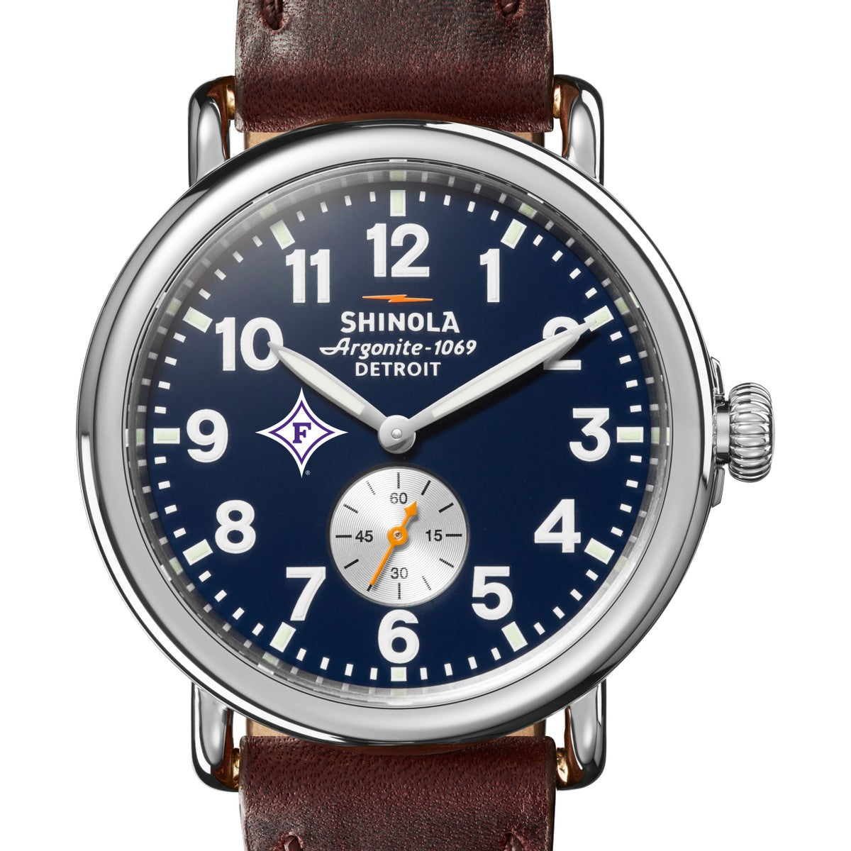 Furman Shinola Watch, The Runwell 41 mm Midnight Blue Dial | M.LaHart & Co.