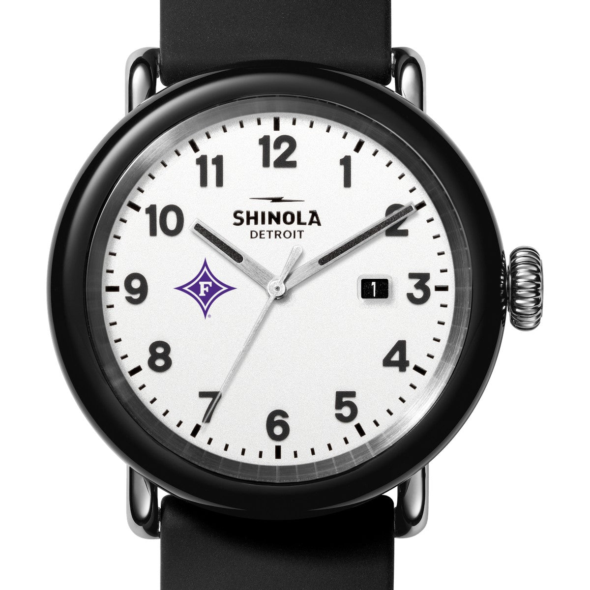 Furman University Shinola Watch, The Detrola 43 mm White Dial | M ...