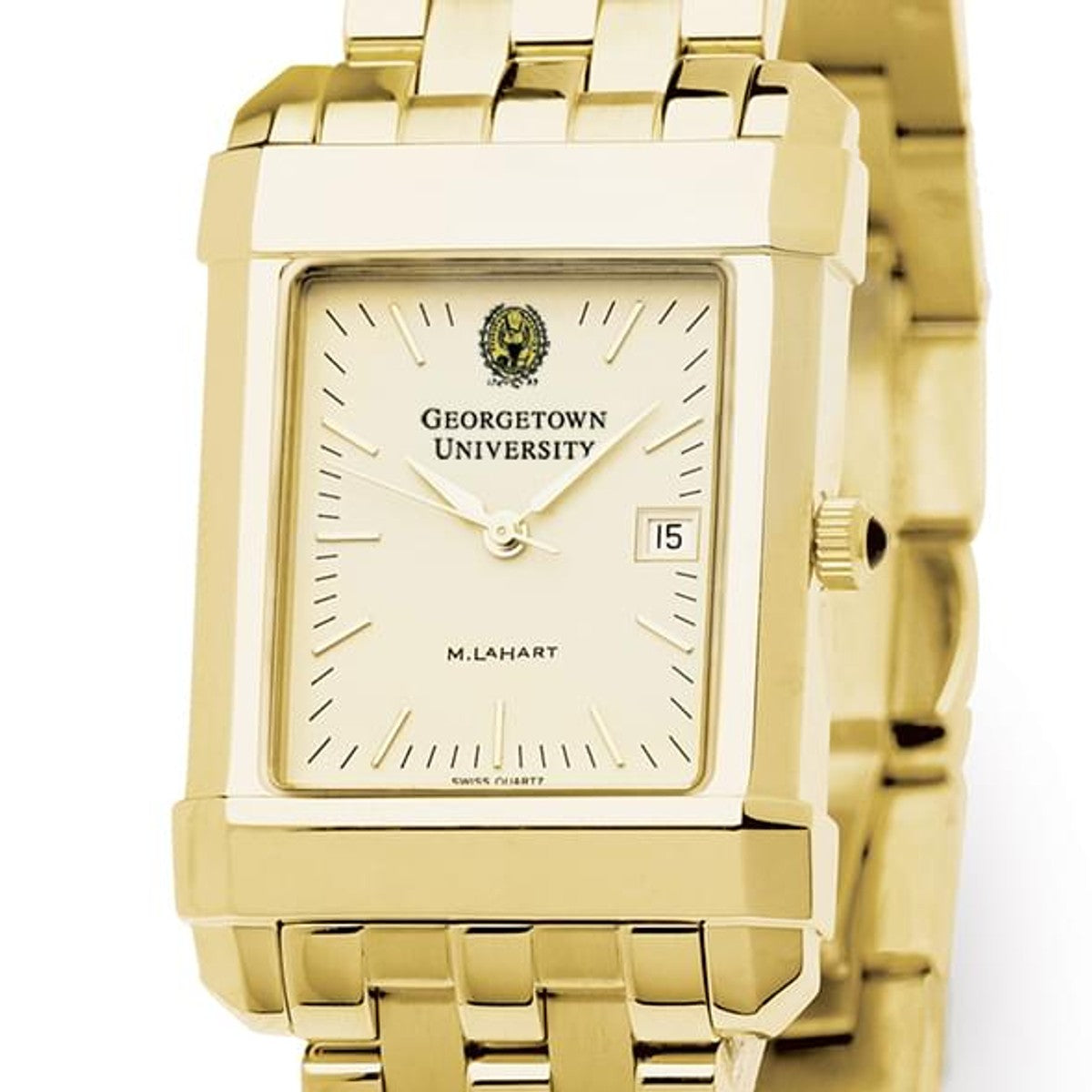 Georgetown Men's Gold Quad with Bracelet | M.LaHart & Co.