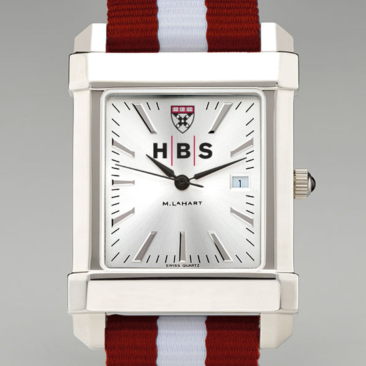 Harvard Business School Collegiate Watch with RAF Nylon Strap for Men ...