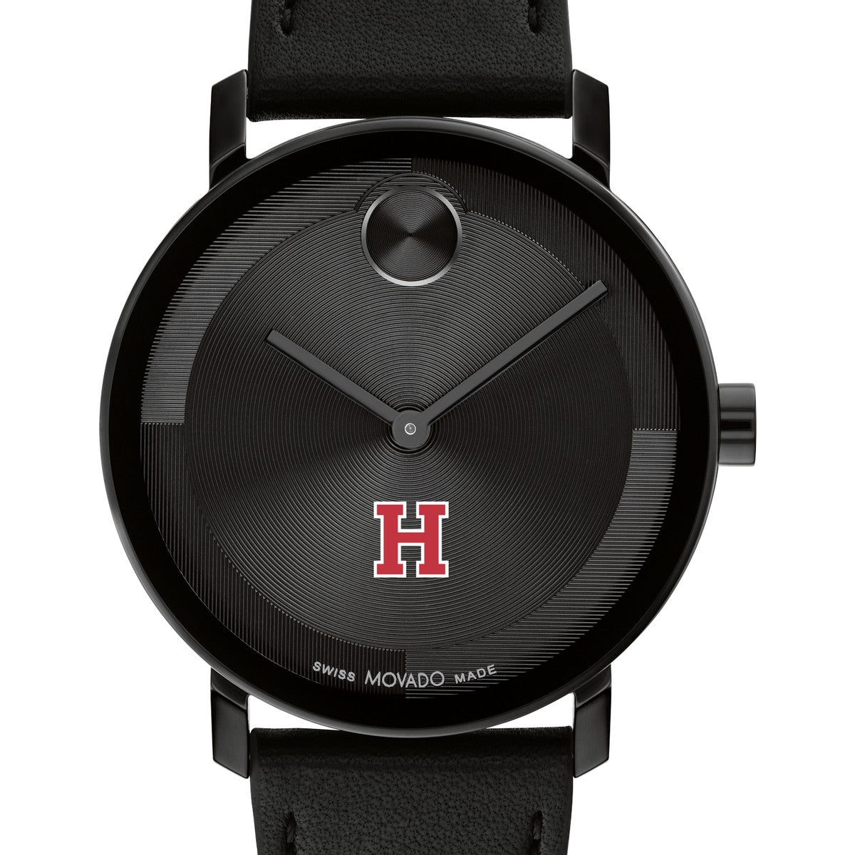 Harvard University Men's Movado BOLD with Black Leather Strap | M ...