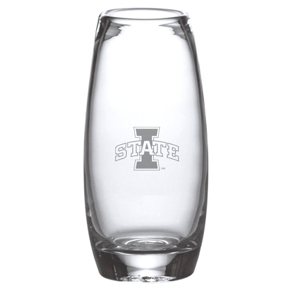 Iowa State Glass Addison Vase by Simon Pearce | M.LaHart & Co.