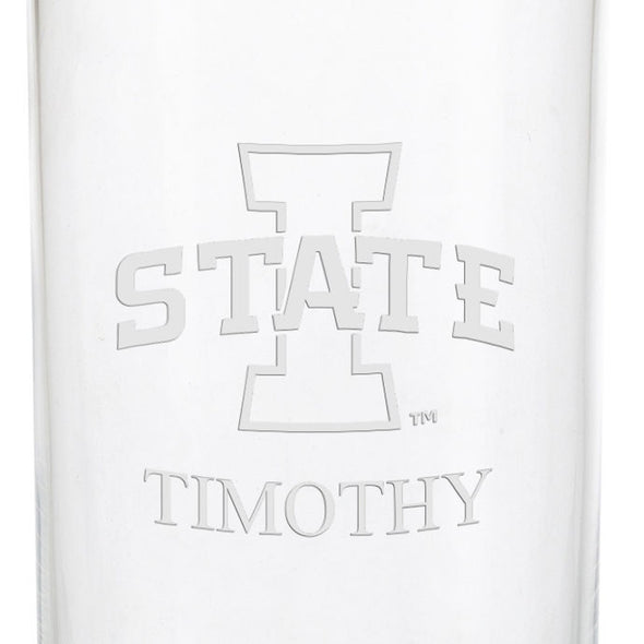 Iowa State Iced Beverage Glasses - Set of 4 | M.LaHart & Co.