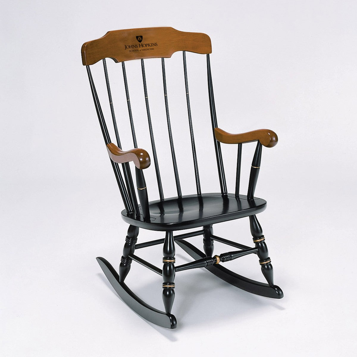 JHU School of Medicine Rocking Chair | M.LaHart & Co.
