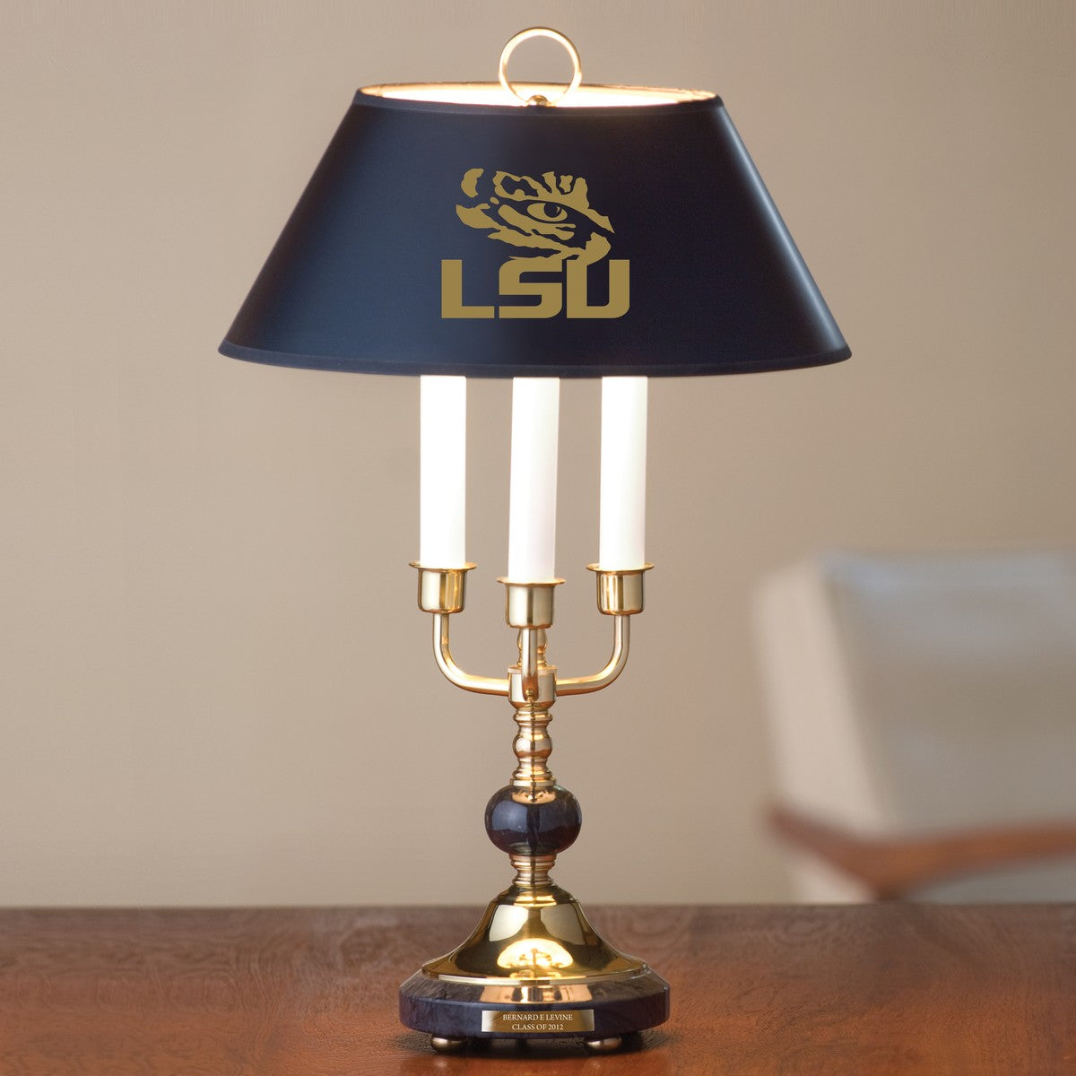 Traditional Louisiana State University Lamp | M.LaHart & Co.