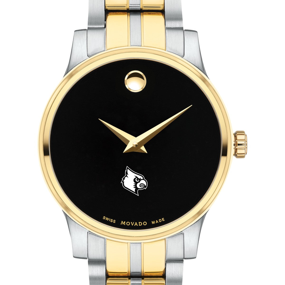 Louisville Women's Movado Collection Two-Tone Watch with Black Dial | M ...