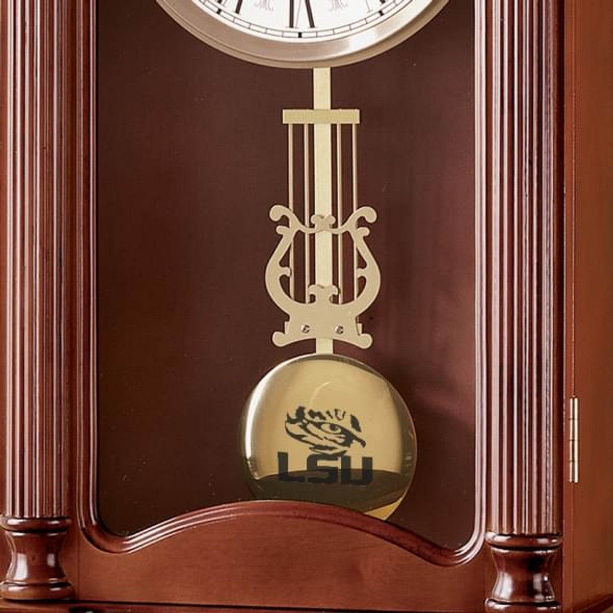 LSU Howard Miller Wall Clock | M.LaHart & Co.