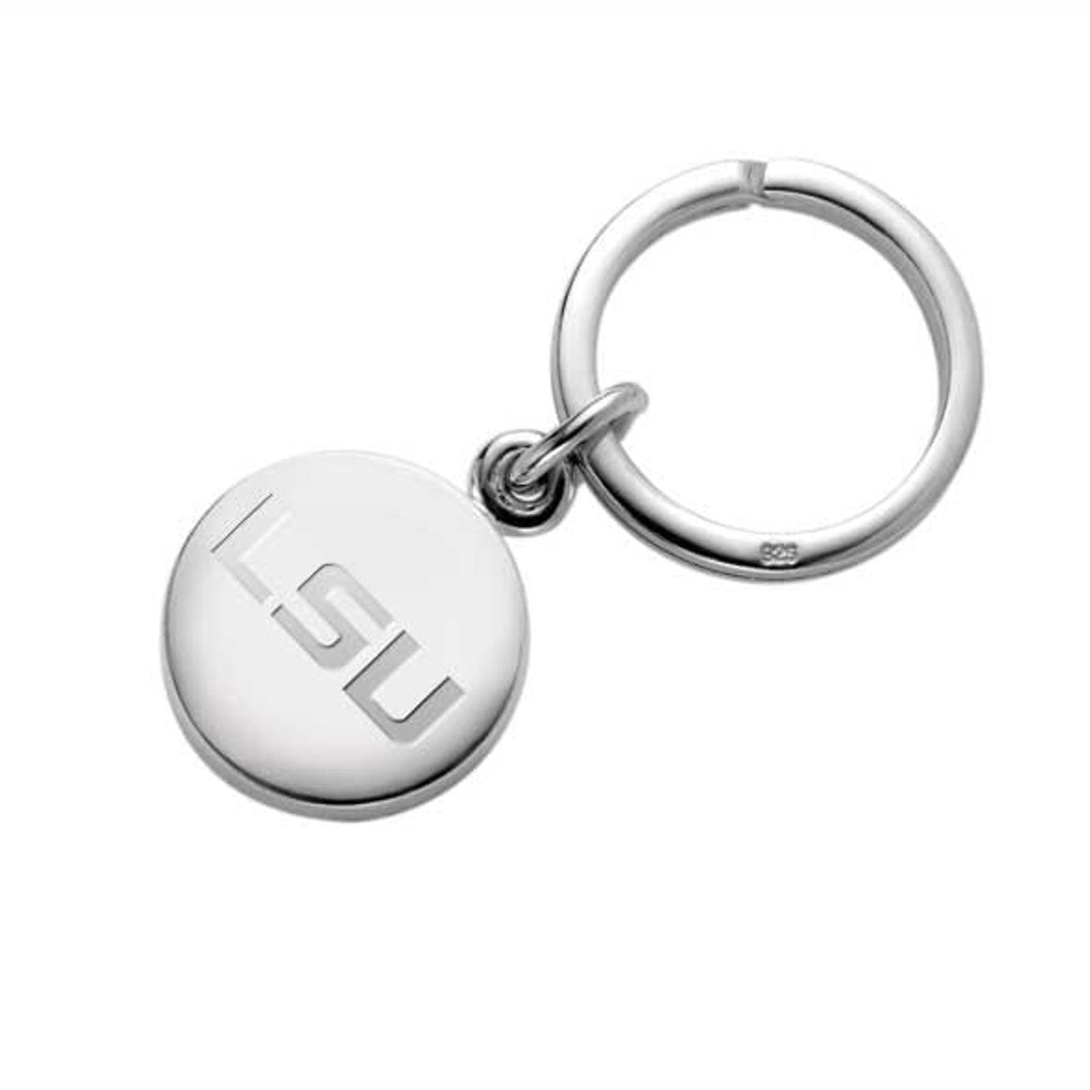 LSU Sterling Silver Insignia Key Ring - Graduation Gift Selection | M ...