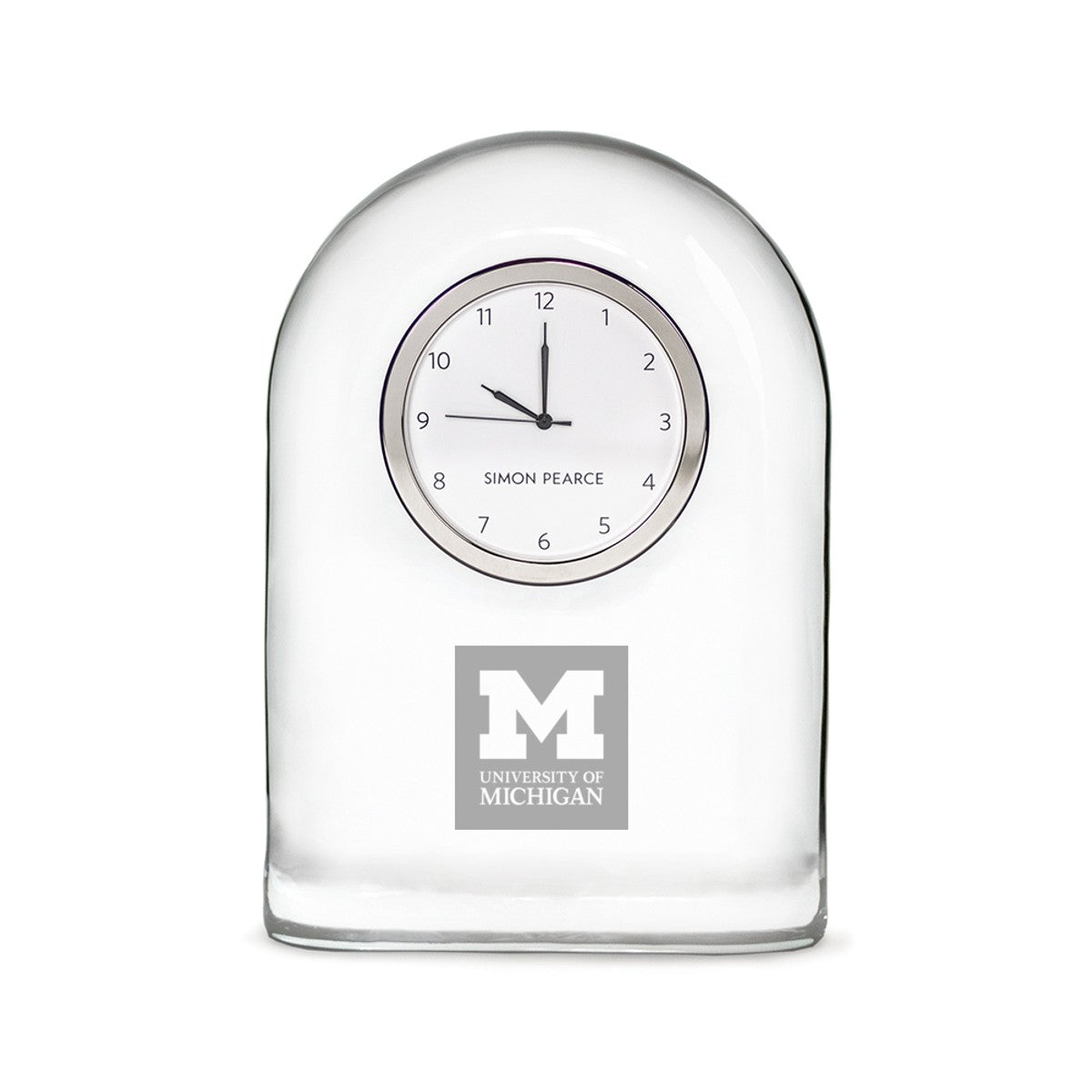 Michigan Glass Clock by Simon Pearce | M.LaHart & Co.