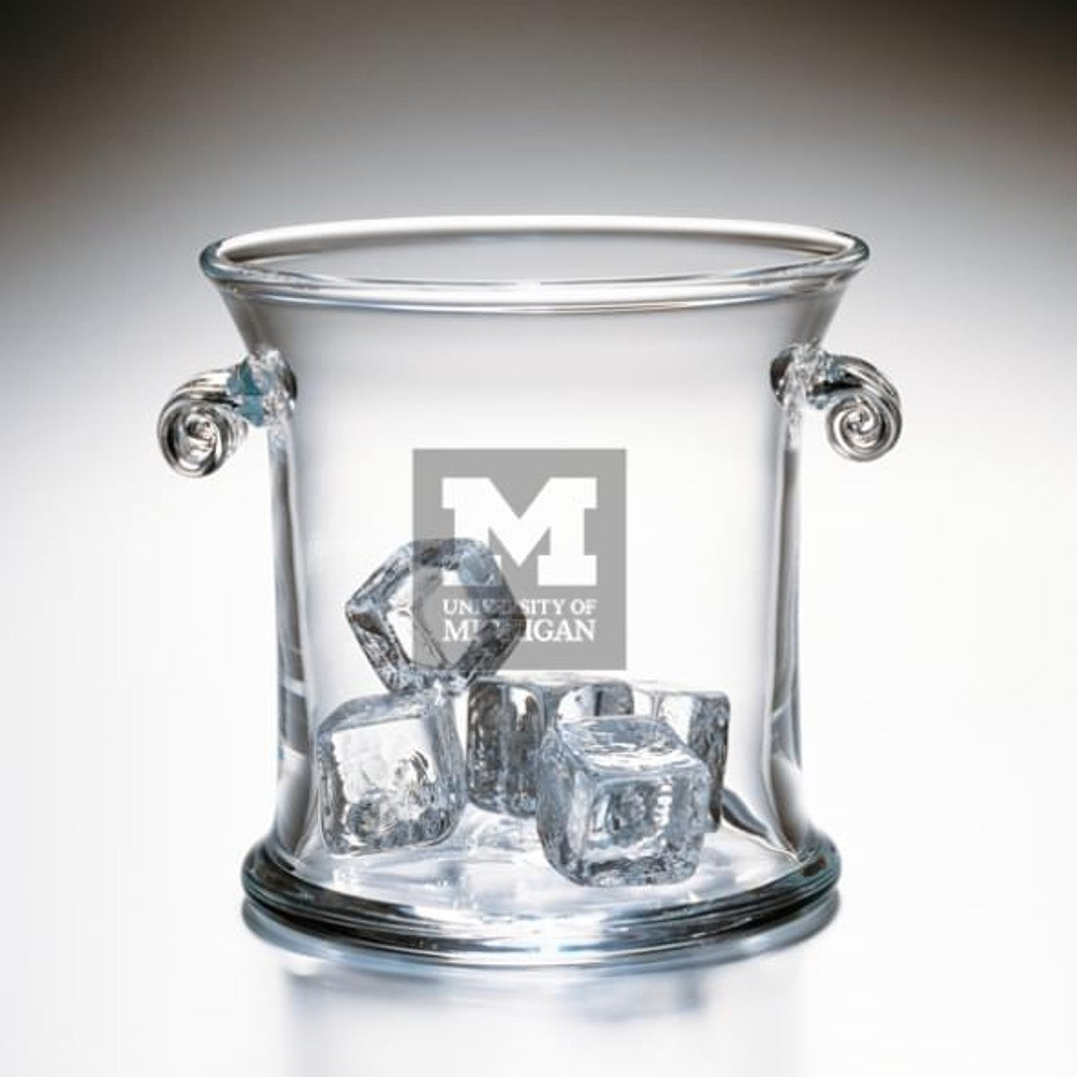 Michigan Glass Ice Bucket by Simon Pearce | M.LaHart & Co.