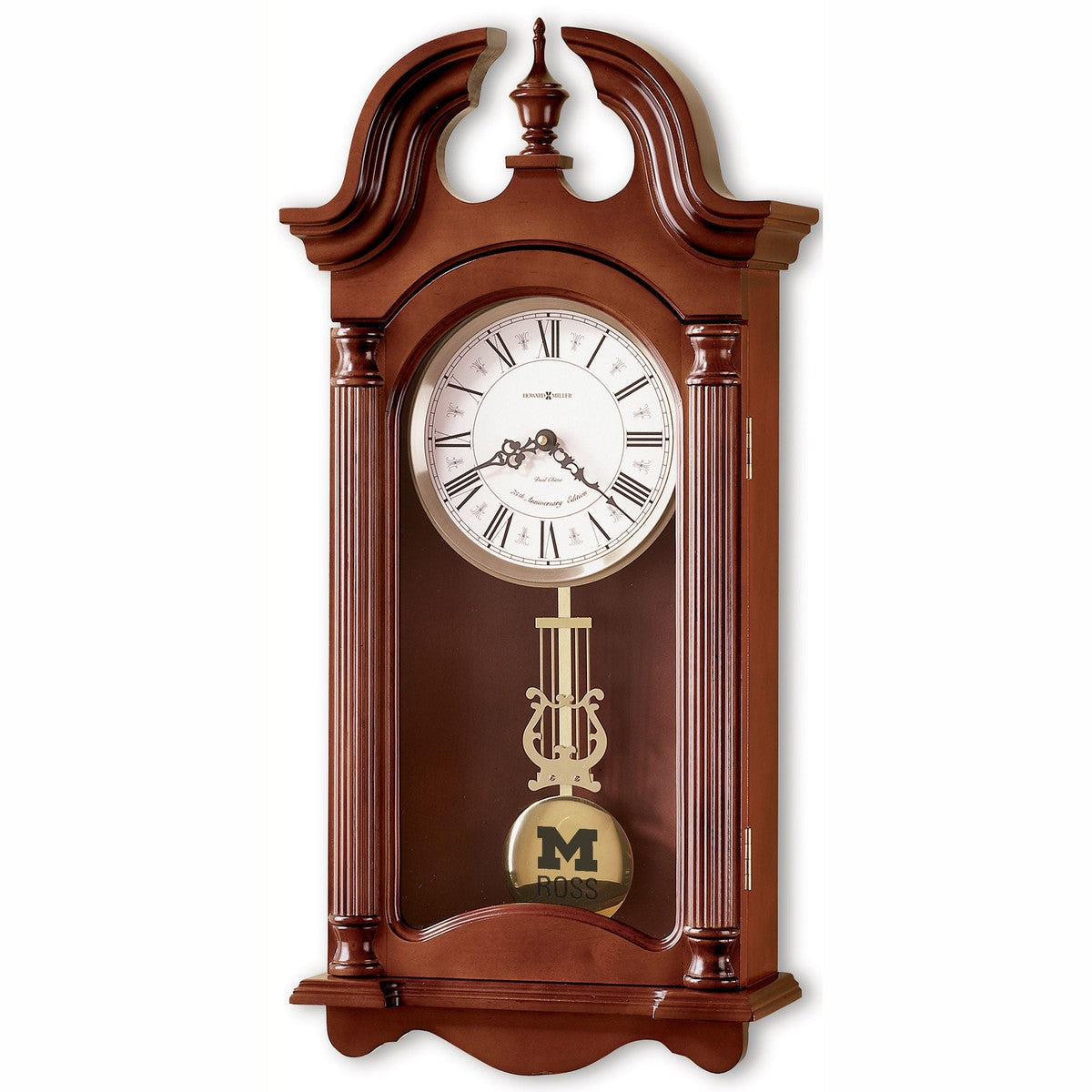 Michigan Ross Howard Miller Wall Clock | M.LaHart & Co.