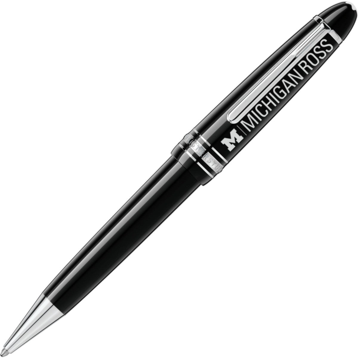Michigan Ross Montblanc Meisterstück LeGrand Ballpoint Pen in Platinum ...
