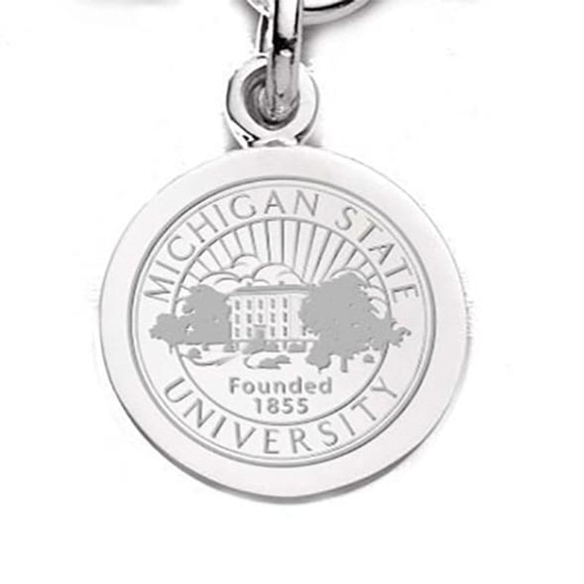 Michigan State Sterling Silver Charm | M.LaHart & Co.